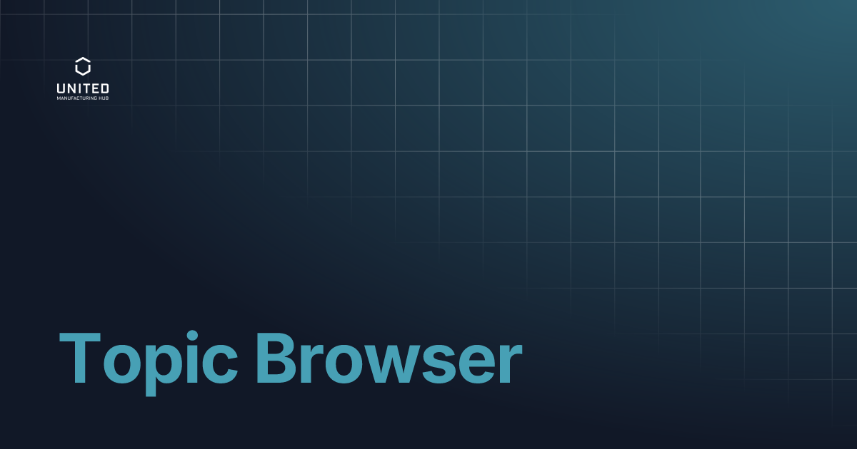 Topic Browser | UMH Docs